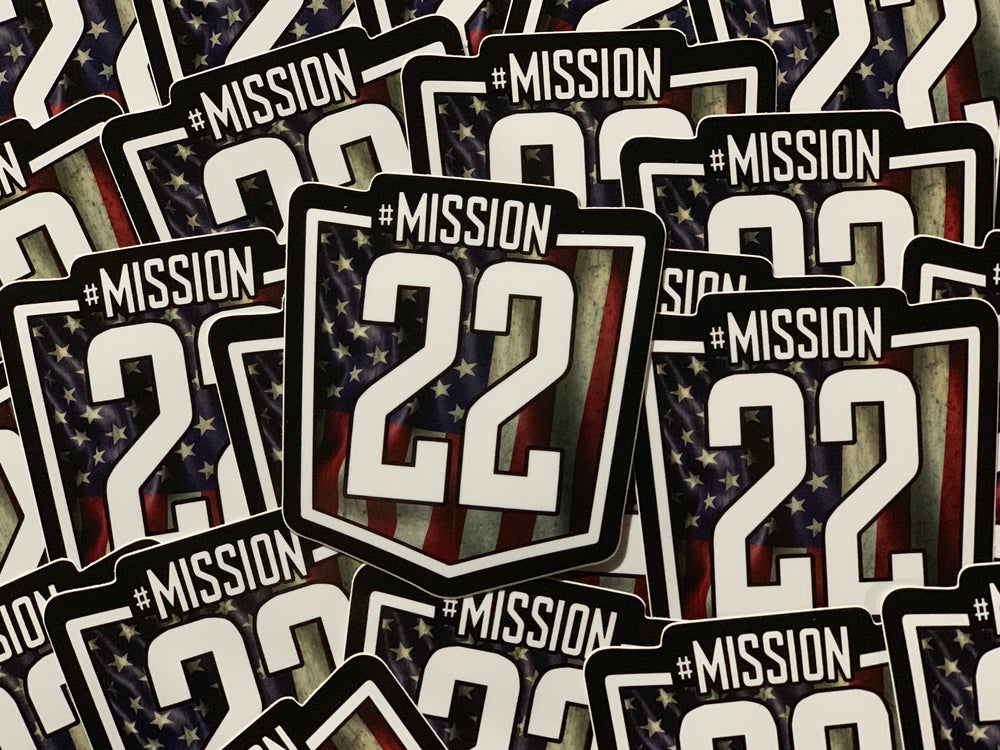 Mission 22 Embroidered Flag